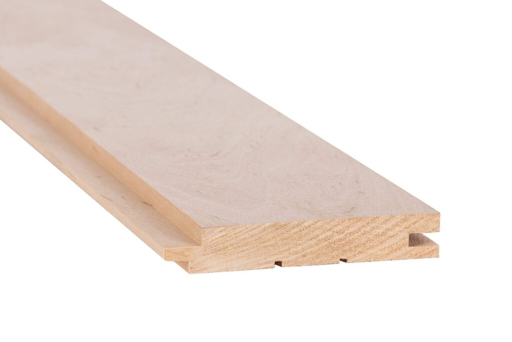 Sauna Alder Wall Paneling 1x4 STS4 - Thermory USA