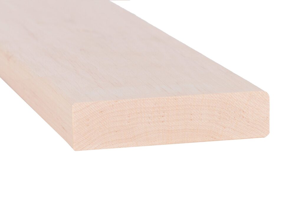 Sauna Alder Bench Board 1x4 SHP - Thermory USA